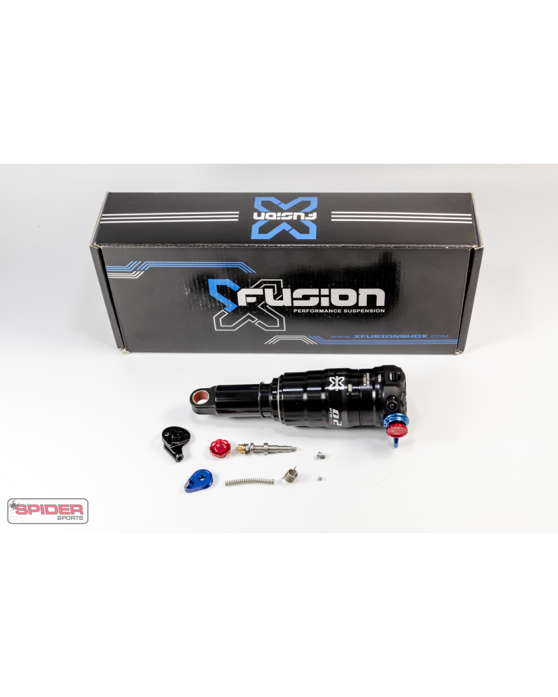 X-Fusion O2 Pro RL 165x45 mm komora HV + remote kit | Spider Sports